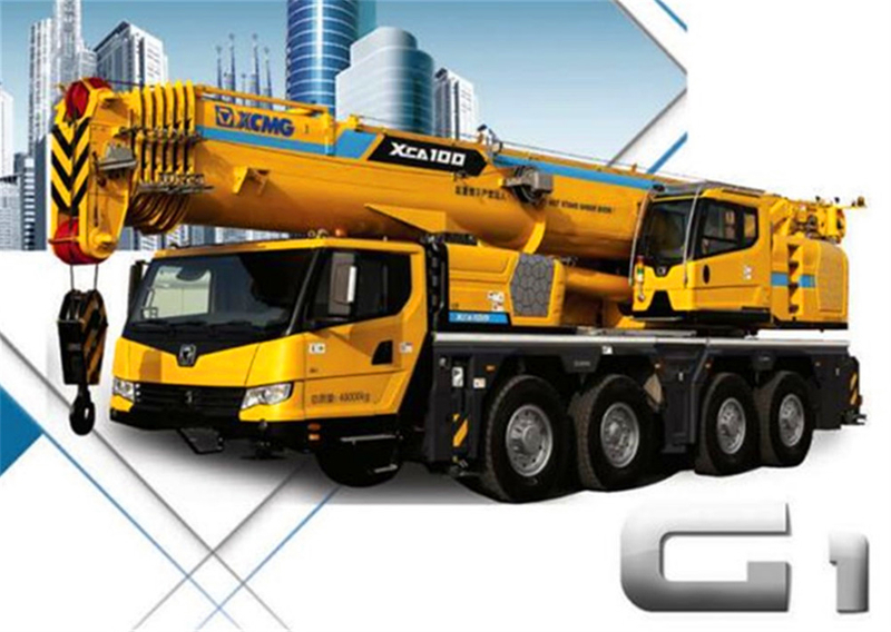 supply XCMG 100 ton all terrain crane XCA100 from Changzhou Yamar Koope ...