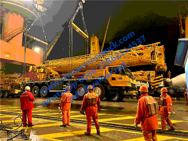 Customer order XCMG 100 ton truck crane QY100K5C - Changzhou Yamar ...